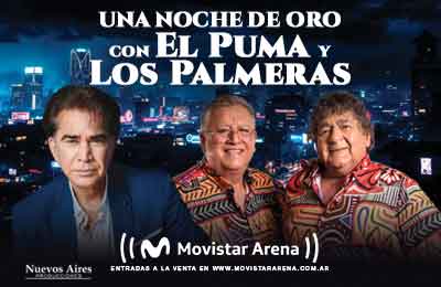El Puma Rodríguez y Los Palmeras - MOVISTAR ARENA